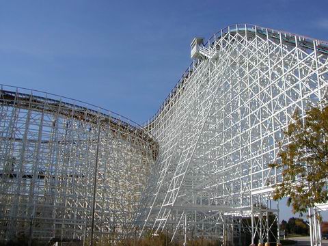 Six Flags Great America Ride Info - American Eagle